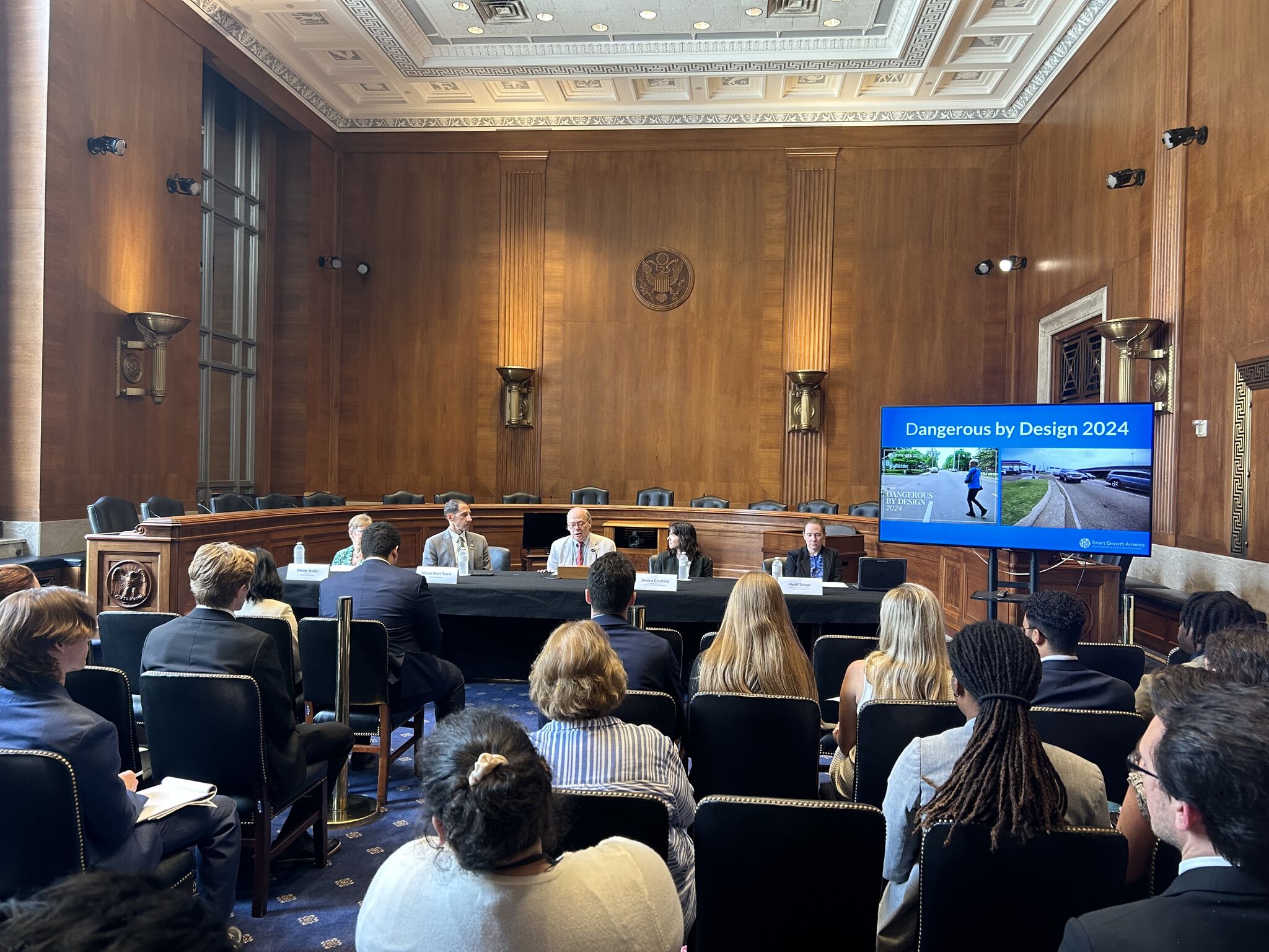 Congressional briefing illustrates the rising danger of roadway design ...