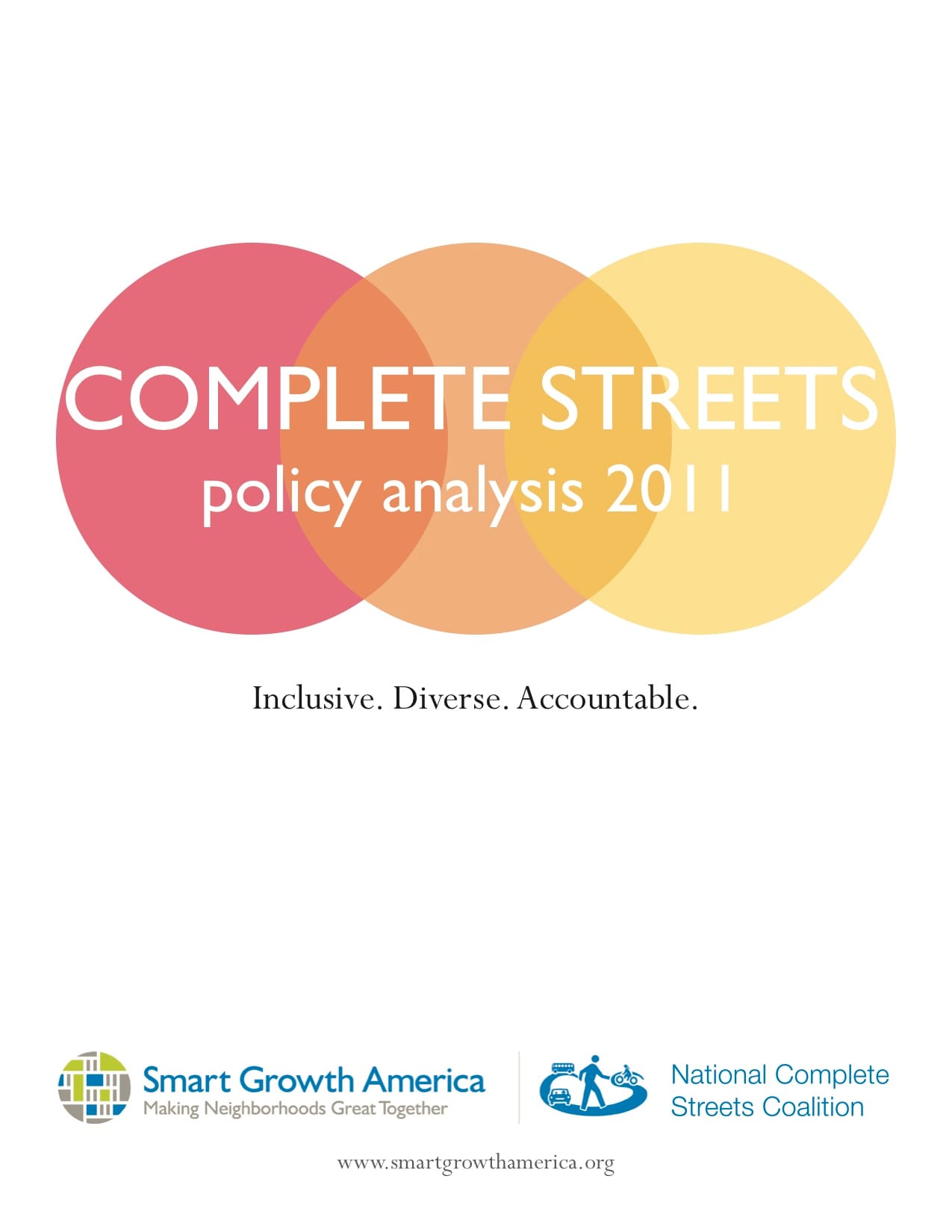 Complete Streets Policy Analysis 2011 - Smart Growth America