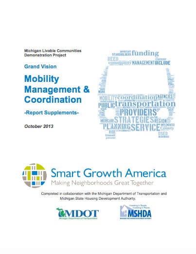 Mobility Management and Coordination for Traverse City, MI ...